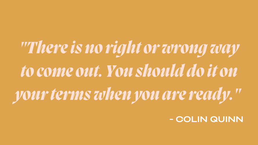 National Coming Out Day: Q&A with Colin Quinn and Elly Belle - Included ...