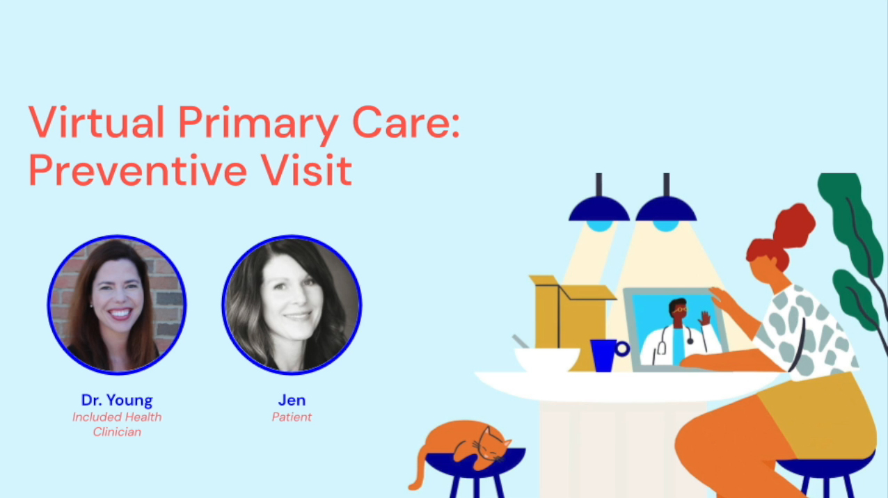 A virtual preventive care visit - Included Health